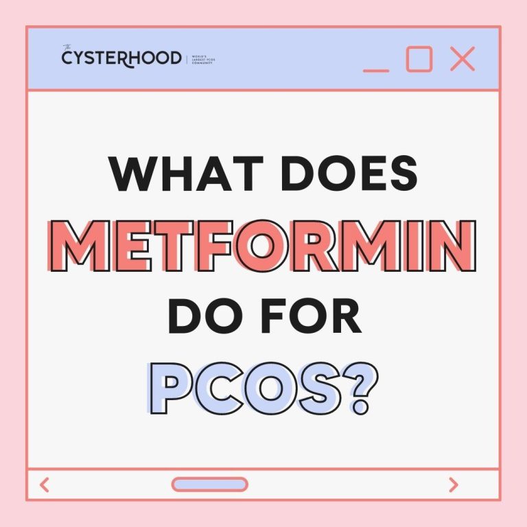 What Does Metformin Do For PCOS?