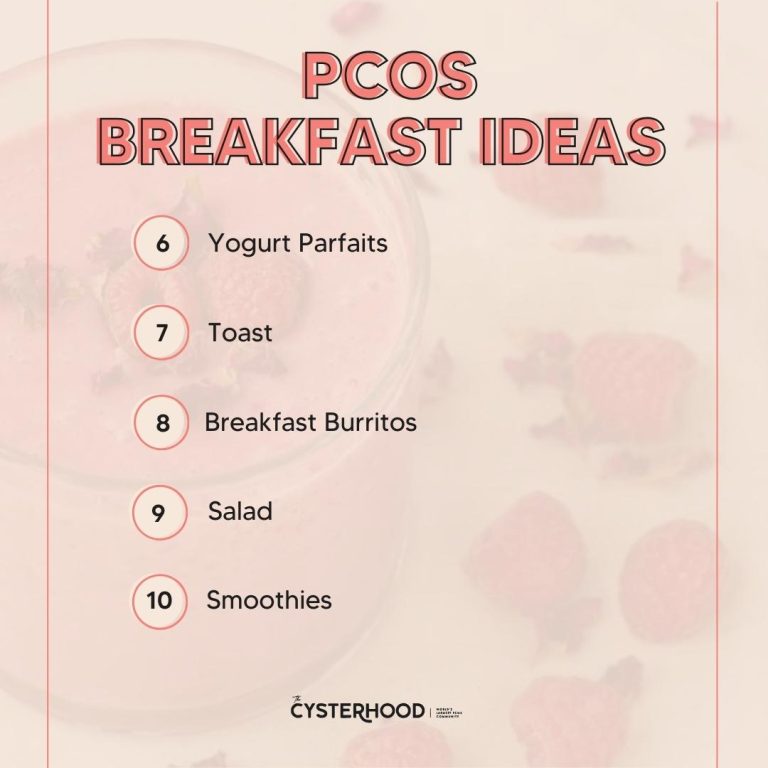 My Top PCOS Breakfast Ideas and Recipes - PCOS Weightloss