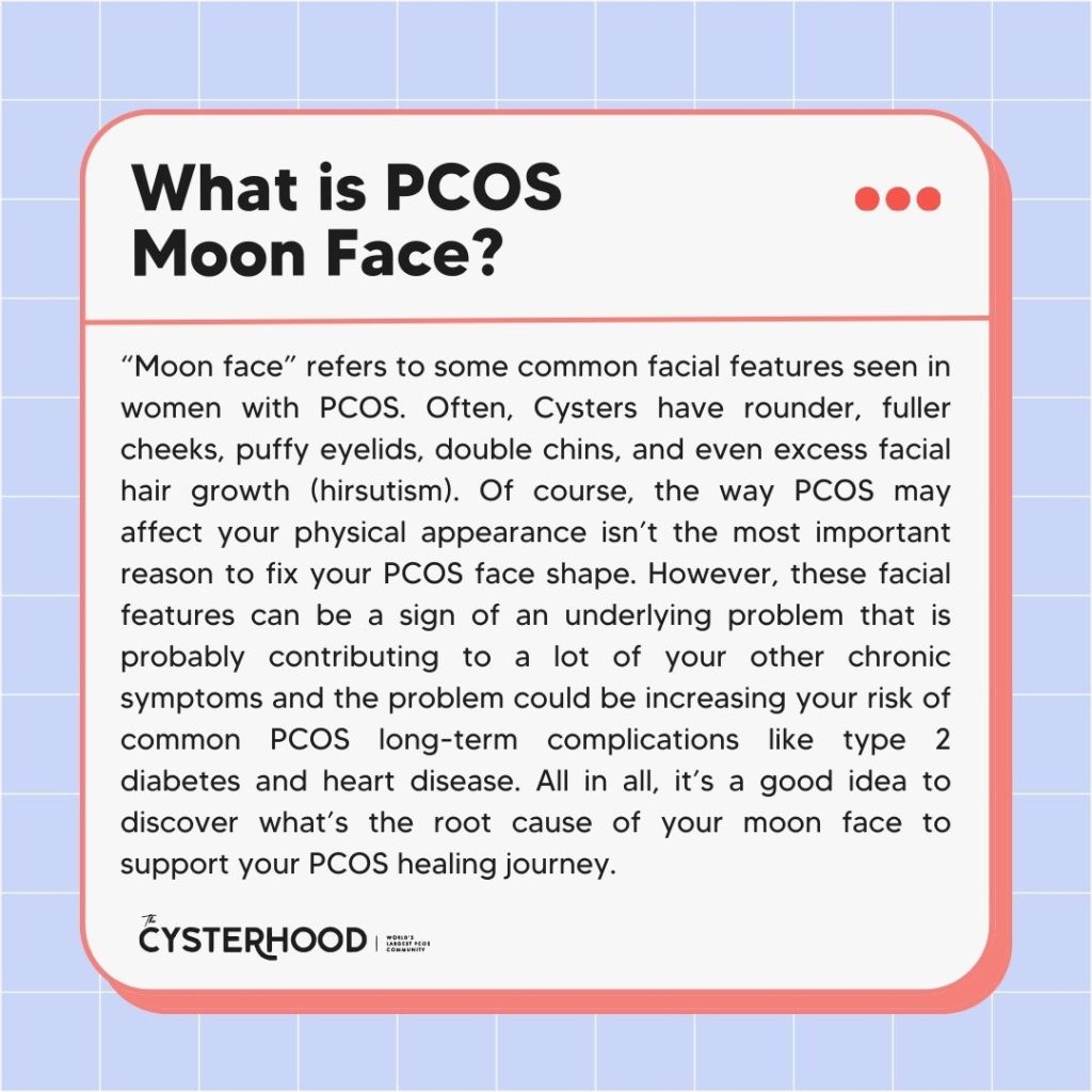 What Causes PCOS Face Shape? - PCOS Weightloss