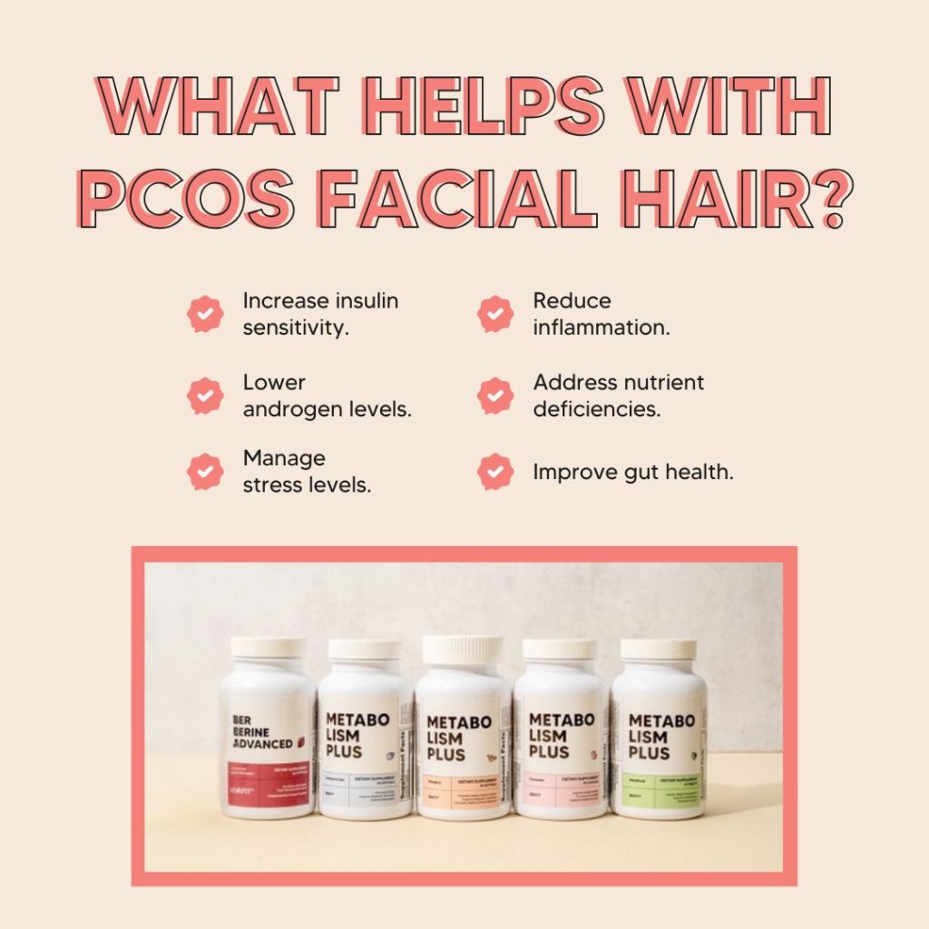 Skincare Routine For PCOS Facial Hair:How to Treat Hirsutism